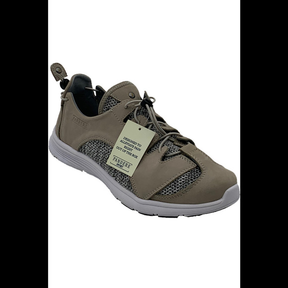 Pandere | Shoes | Pandere Expandable Leather Sneaker Barista Sport Gray ...